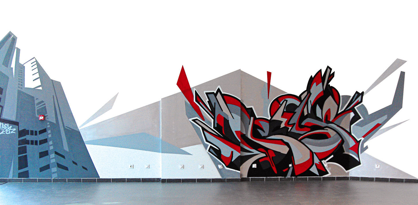 Portfolio du graffeur professionnel Nesk