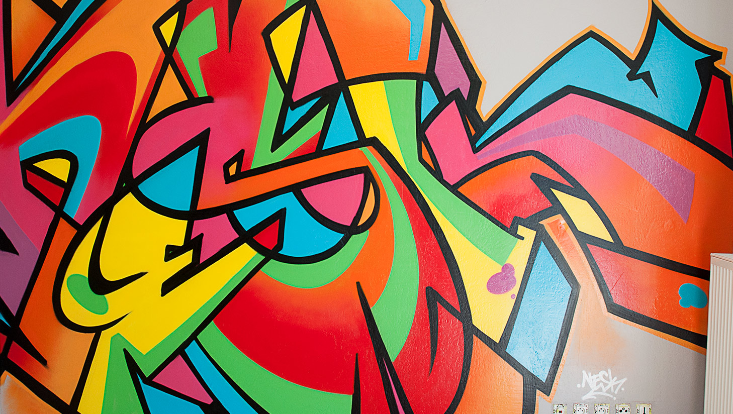 Portfolio du graffeur professionnel Nesk