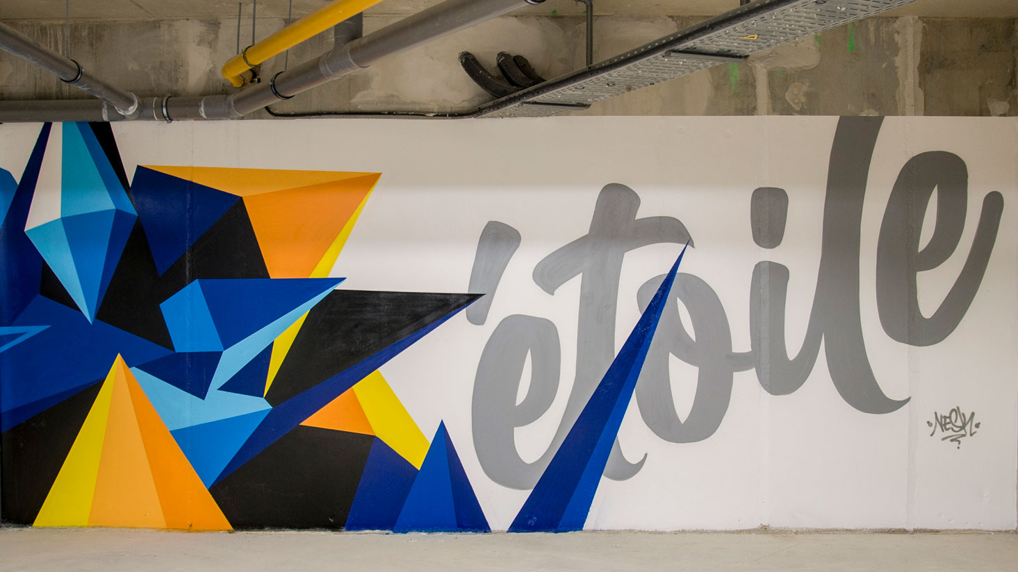 Portfolio du graffeur professionnel Nesk