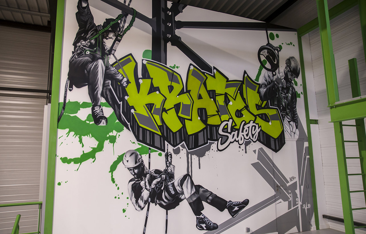 Portfolio du graffeur professionnel Nesk