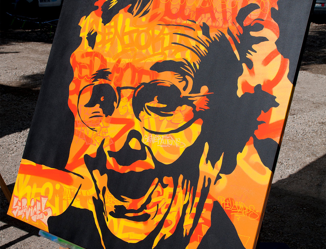 Portfolio du graffeur professionnel Nesk